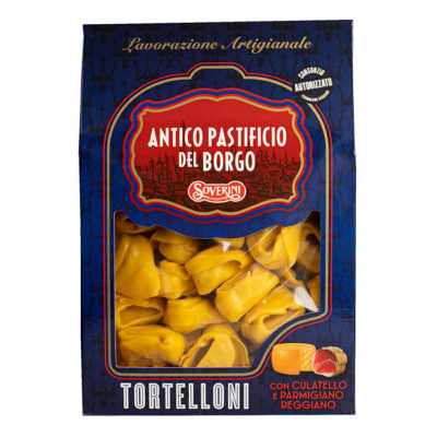 Ravioli con Ricotta e Tartufo - Tortellini Soverini - Pasta Fresca