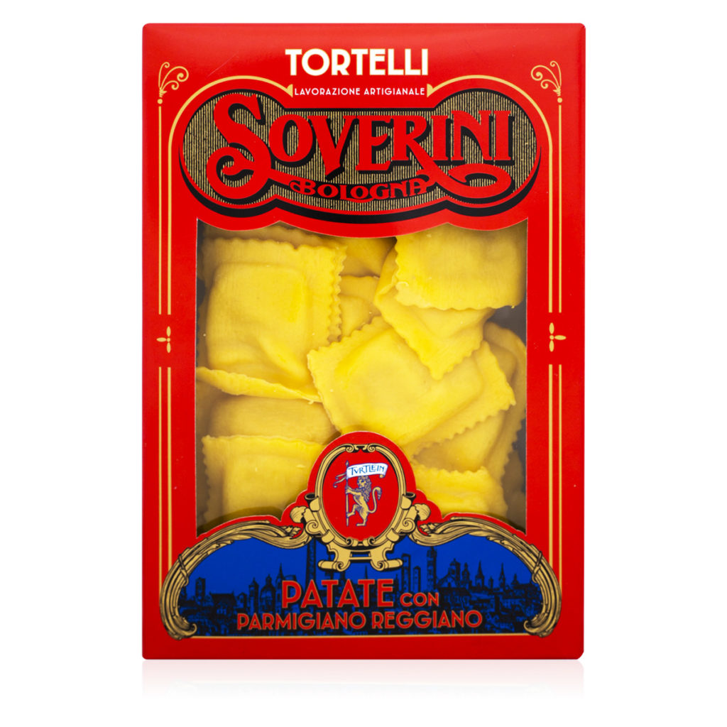 Tortelloni con ricotta e spinaci freschi - Tortellini Soverini - Pasta ...